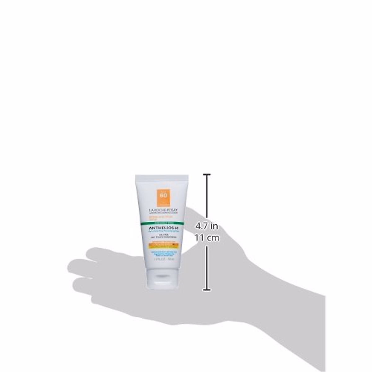 La Roche-Posay Anthelios Clear Skin Dry Touch Sunscreen SPF 60, Oil Free Face Sunscreen for Acne Prone Skin, Won't Cause Breakouts, Non-Greasy, Oxybenzone Free