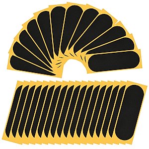 ACFELLE 30Pcs Pre Cut Grip Tape for Fingerboards, 100mm*28mm One Step Install Pro Finger-Skateboard Foam Adhesive Stickers (30pcs)