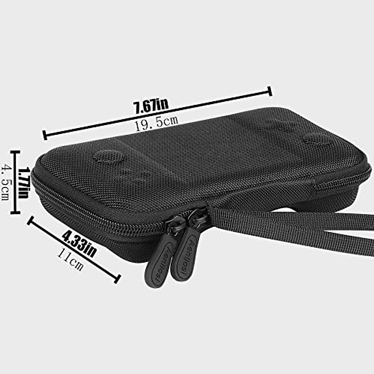 Aenllosi Hard Storage Case Replacement for Backbone One Mobile Gaming Controller (Black,Case Only)