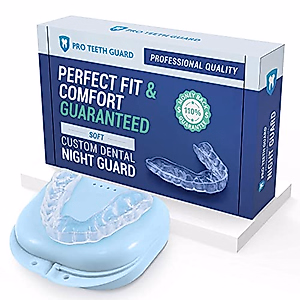 Custom Soft Dental Night Guard for Teeth Grinding (Bruxism), Clenching, Jaw Pain - Women