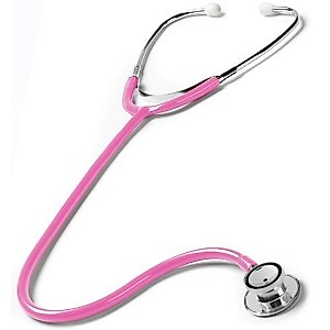 Prestige Medical S108-P Pediatric Dualhead Stethescope, Hot Pink