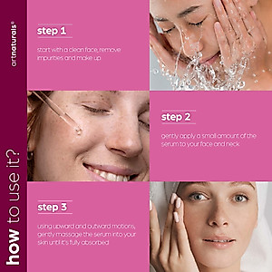 artnaturals Collagen Booster Serum for Face - Anti-Aging Reduces Wrinkles and Boosts Collagen - Heals and Repairs Skin - Improves Tone and Texture - Hyaluronic Acid & Vitamin E - 4 oz.