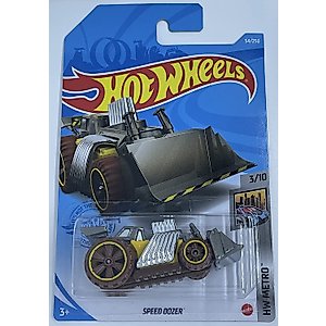 Hot Wheels - Speed Dozer - HW Metro 3/10 [Yellow] #54/250