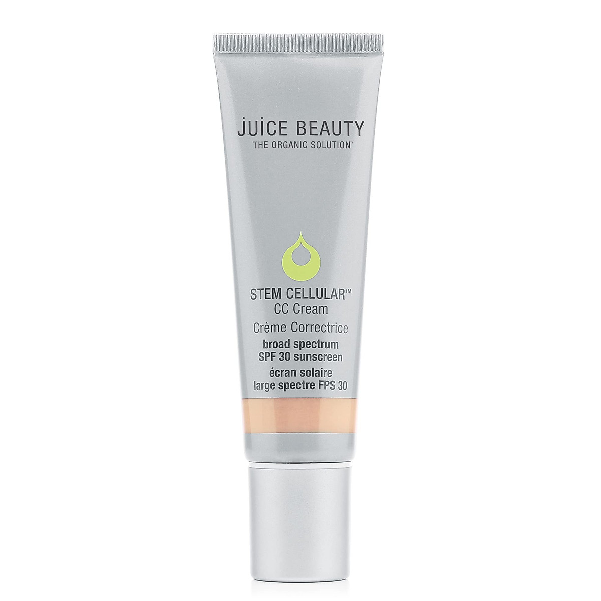 Juice Beauty STEM CELLULAR CC Cream with SPF 30 -Desert Glow, Natural-Looking Coverage, Sun Protection, Age-Defying, Skin-Perfecting Formula with Zinc SPF 30 Sunscreen-1.7 fl oz