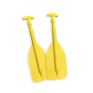 Pactrade Marine 2 of Marine Kayak Canoe Raft Jet Ski Yellow Telescopic Aluminum Oar Paddle