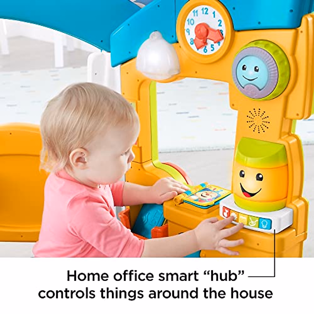 Fisher-Price Laugh & Learn Electronic Playhouse Smart Learning Home Playset With Lights Sounds & Activities For Infants And Toddlers [Amazon Exclusive]