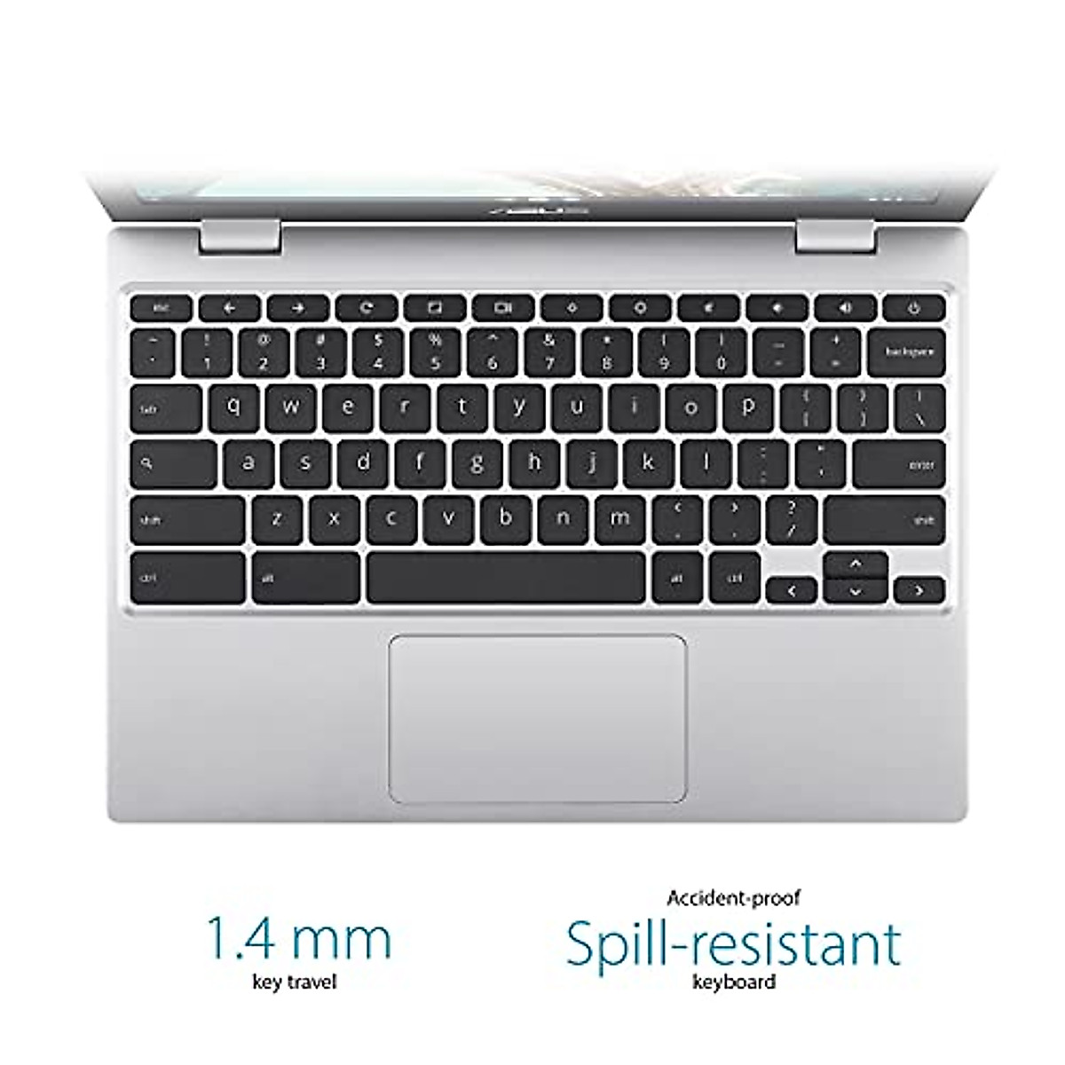 ASUS CX1100CNA Chromebook Laptop, 11.6" HD Display, Intel Celeron N3350 Processor, 4GB RAM, 32GB Storage, Titan C Security Chip, Google Chrome OS, CX1100CNA-AS42 (Renewed)