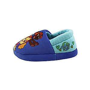 Josmo Kids Paw Patrol Pawesome Planet Toddler and Boys Plush Aline Slippers (Blue/Sky, 9-10 M US Toddler) 9-10 Toddler CH90222 0