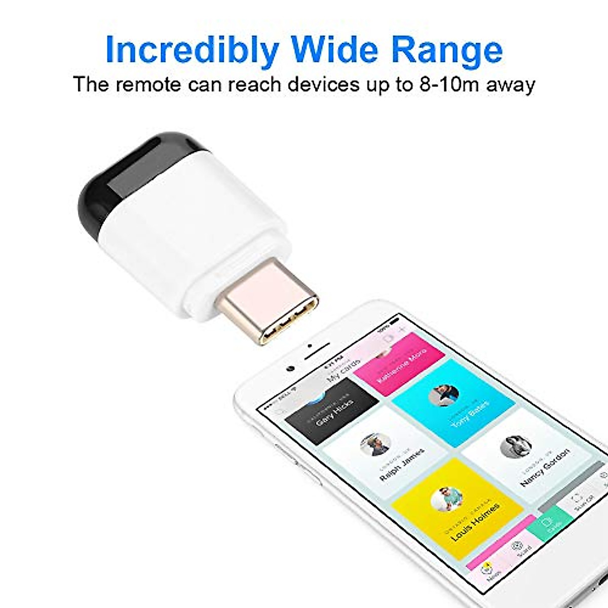 Ueohitsct Universal Mobile Phone IR Control Remote Controller for Android Smartphone Type-C