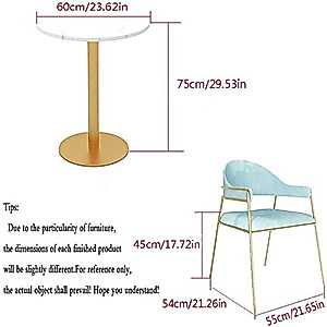 Office Business Hotel Lobby Dining Table Set, Office Reception Room Small Conference Table Set, Office Table and Chair Combination Reception Hotel Reception Leisure Table Balcony Study Restaurant Livi