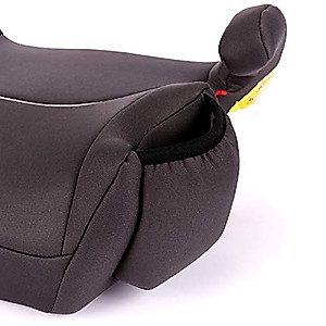 Diono Solana, No Latch, Pack of 2 Backless Booster Car Seats, Lightweight, Machine Washable Covers, Cup Holders, Black