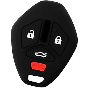 KeyGuardz Keyless Entry Remote Car Key Fob Outer Shell Cover Rubber Protective Case For Mitsubishi