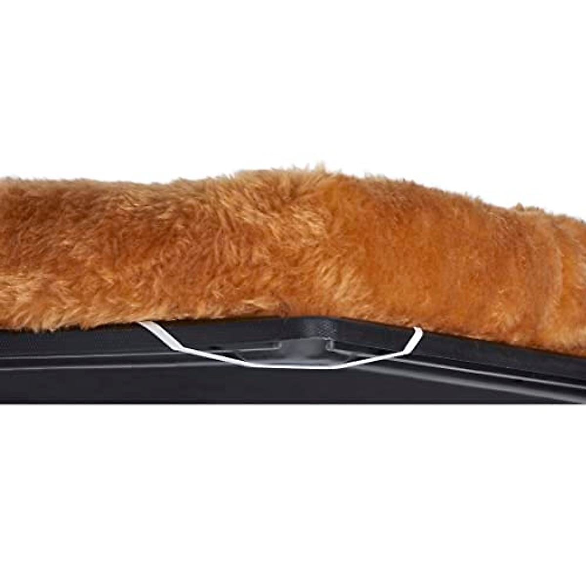18L-Inch Cinnamon Dog Bed or Cat Bed w/ Comfortable Bolster | Ideal for XS Dog Breeds & Fits a 22-Inch Dog Crate | Easy Maintenance Machine Wash & Dry | 1-Year Warranty