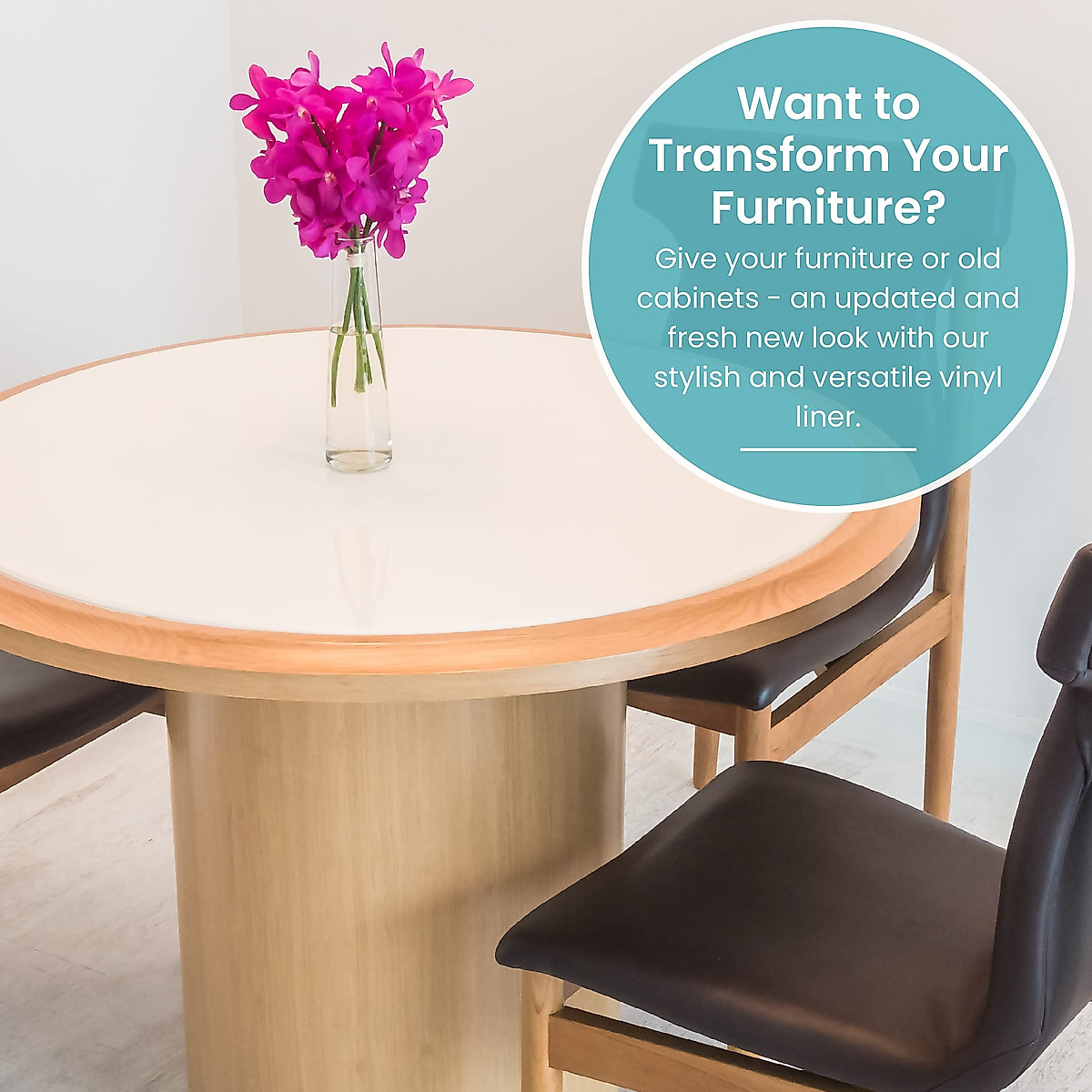 Con-Tact Brand - 20F-C9A952-06 -C9A952 Creative Covering Self-Adhesive Vinyl Drawer and Shelf Liner, 18'' x 20', White