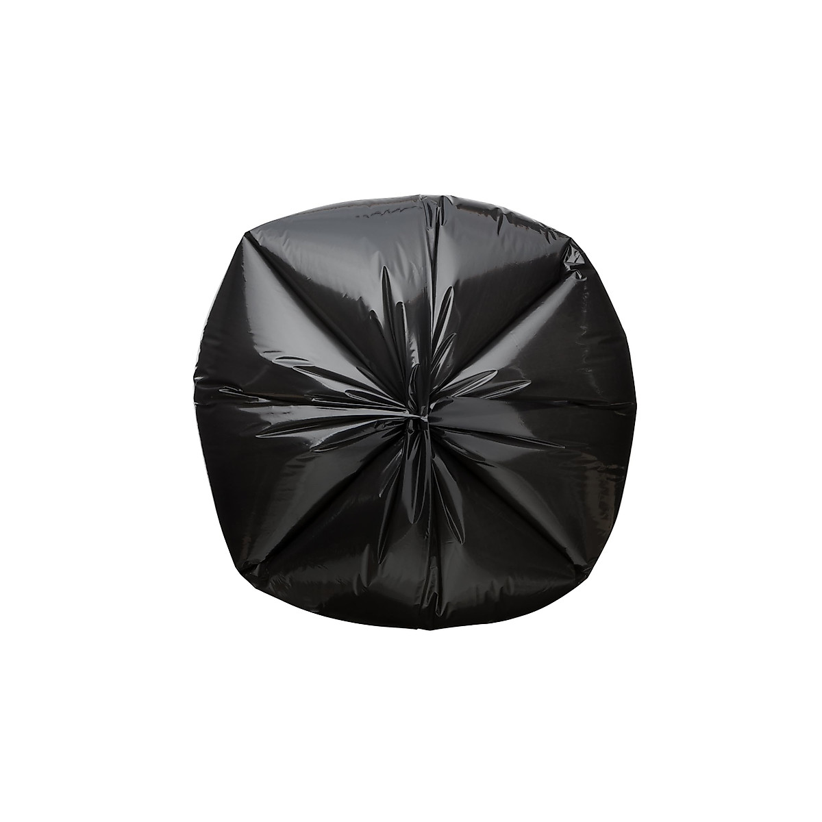 Top Knot Bags 55 Gallon Garbage Trash Bag 38X58" 1.2 Mil Black 100 Count Can Liner Bulk 56 Gallon 57 Gallon 58 Gallon 59 Gallon 60 Gallon 55-60 Gallon Made in USA