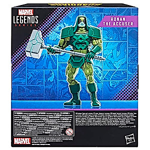 Marvel Legends Series: Ronan The Accuser, Guardians of The Galaxy Comics 6-Inch Action Figures for 4+ Years (Amazon Exclusive)