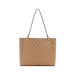 GUESS Noelle Noel Tote, Latte Logo