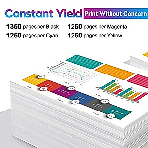 206A Toner Cartridges 4 Pack with Chip Compatible Toner Cartridge Replacement for HP 206A 206X W2110A W2110X for HP Color Pro MFP M283fdw M283cdw M255dw M283 M255 Printer 206A Toner Cartridges HP Set