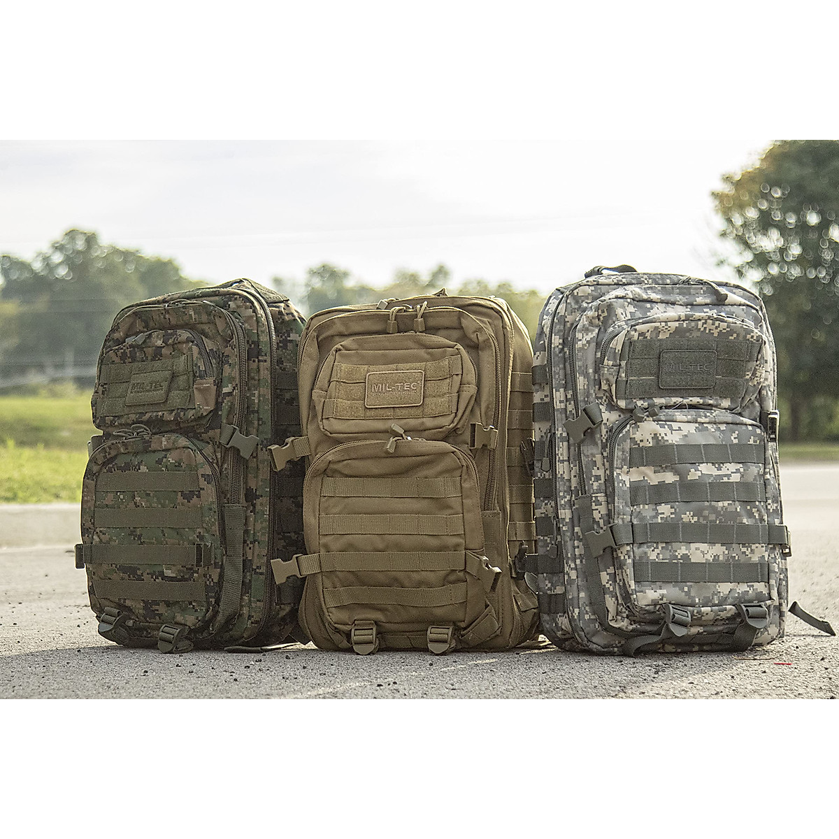 Mil-Tec Military Army Patrol MOLLE Assault Pack Tactical Combat Rucksack Backpack