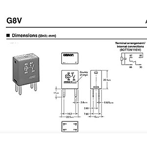 Omron Omron GMC Gm Relay 12088567 (Pack of 2)