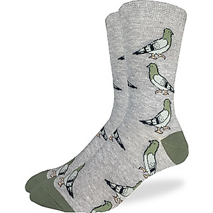 Good Luck Sock Men's Pigeon Socks, Adult, Shoe Size 7-12