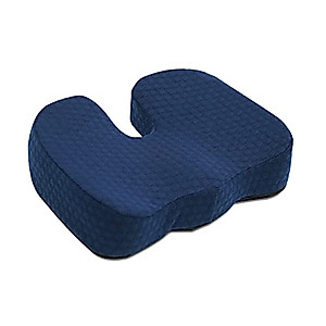 Odekai Comfort Seat Cushion Pillow for Office Chair - Butt, Tailbone, Back, Coccyx, Sciatica Memory Foam Cushions - Tailbone Cushion for Office Chair Car Seat