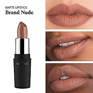 Mented Cosmetics Nude Lipstick for Women, Matte Long-Lasting Lip Stick, 24 Hour Stay Moisturizing Vegan, Paraben & Cruelty-Free, Enhances All Complexions, Perfect for Everyday Makeup, Brand Nude