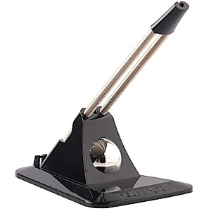 ONE250 Mouse Bungee Cable Cord Management Clip Gaming Flexible Fixer Holder - Gaming Drag-Free Wired Mouse Support (Black)