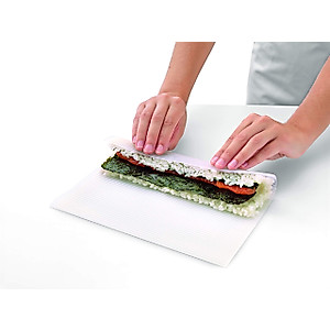 Lekue Makisu Silicone Sushi Mat, Clear, 2
