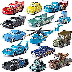 VIAMAZ Toy Cars 1:55 Scale Die-Casting Car Metal Alloy Boy Kid Toy, Birthday Gift for Kid, Safety Toy Cars for Kid, Multi-Color and Style for Choosing