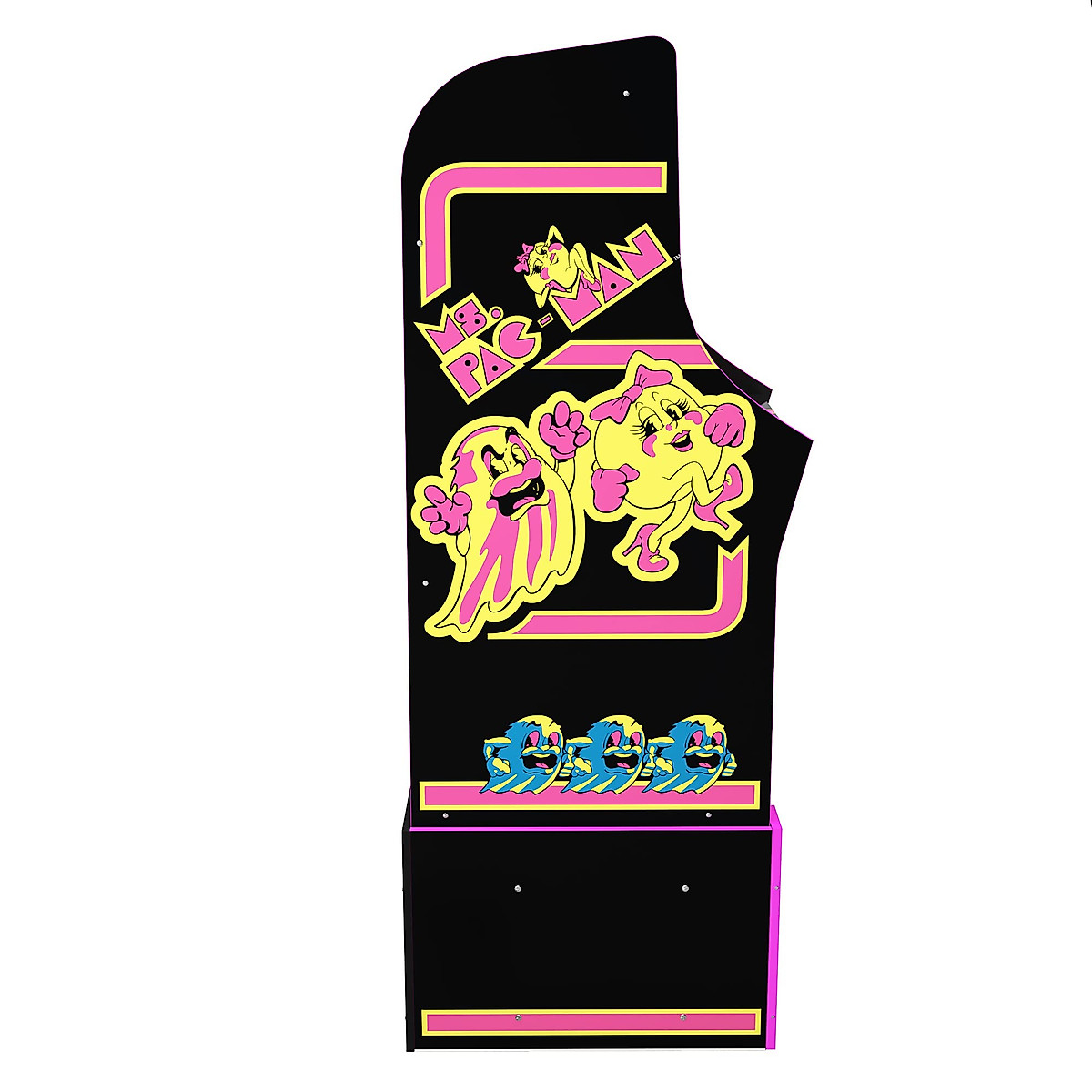 Arcade1Up BANDAI NAMCO Legacy Arcade Game Ms. PAC-MAN™ Edition – Arcade Machine for Home - 14 Classic Games