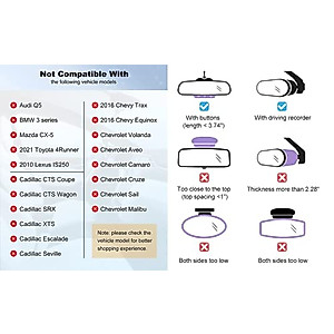 iBigLY Car Phone Holder, Rear View Mirror Phone Holder, Cell Phone Holder, Adjustable nagivator Holder, 360° Rotating and Retractable Universal car Cell Phone Holder for All Cell Phones