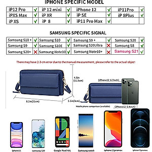 Small Crossbody Shoulder Cell phone Bag for Women,Cellphone Bags Card Holder Wallet Purse and Handbags