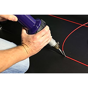 WELDY HT1600 Hot Blast Torch Overlap Plastic Hot Air Heat Gun Hot Welder Pistol Tool Kit 1600W