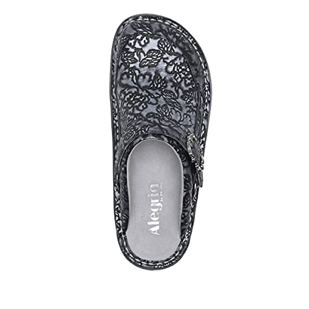 Alegria Women's Seville Chrome Bloom Leather Clog 9.5-10 M US