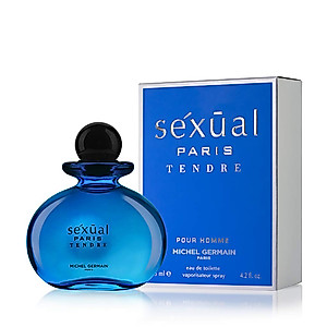 Michel Germain Sexual Paris Tendre Pour Homme Eau de Toilette Spray, 4.2 Fl Oz