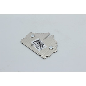 Waiving American Flag Texas State Flag Magnet Metal Collectible Patriotic Souvenirs, Silver