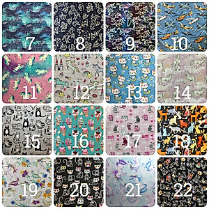 Matching Pleated Face Mask Reversible Puppy Dog Bandana, Cute Grey White Black Cartoon Dog Mutt Red Tongue, Adjustable Snap, Personalized Premium Durable 100% Cotton, Around head elastic fabric ties