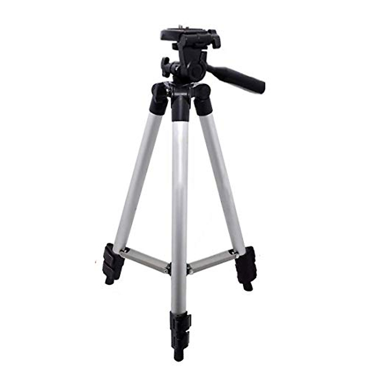50 Inch Aluminum Camera Tripod for Canon, Nikon, Sony, Samsung, Olympus, Panasonic & Pentax + eCost Microfiber