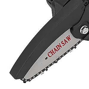 Handheld Cordless Chainsaw Mini Rechargeable Garden Lightweight Chainsaw (US Plug)