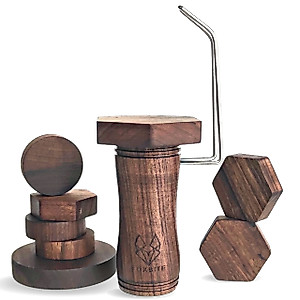 FOXBITE Miniature Painting Holder, Painting Handle for Miniautres Compatible with DND Miniatures, Scale Model, Fantasy Figurines Acrylic Detail Brush Set Painting. kit for Detailing Army