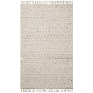 Loloi Angela Rose x Rivers Sand/Ivory 7'-9" x 9'-9" Area Rug