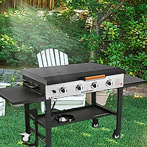 Blackstone griddle cover 36 inch. Matte texture aluminum blackstone grill lid. Powder-coated, suitable for 36 inch blackstone storage cover