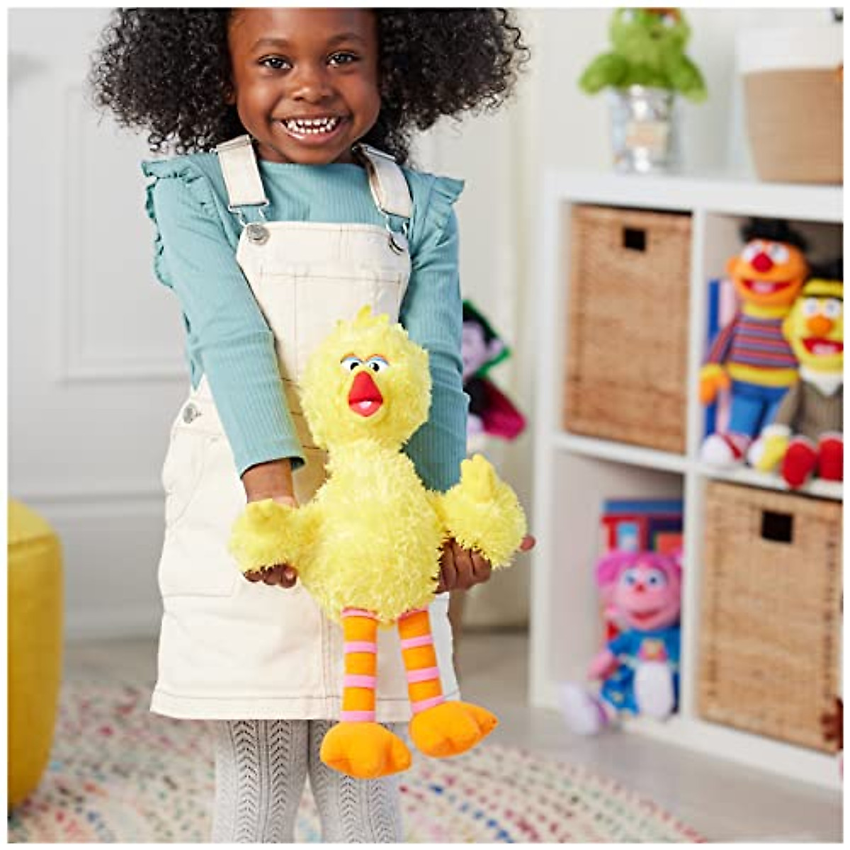 GUND Sesame Street Official Big Bird Muppet Plush, Premium Plush Toy for Ages 1 & Up, Yellow, 14”