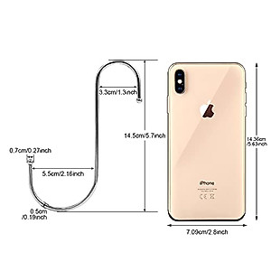 SumDirect 5Pcs 5 7/10 Inch Extra Large S Hooks, Heavy Duty Stainless Steel S Shaped Hooks for Hanging Apparel Kitchenware Utensils Plants Towels Gardening Tools