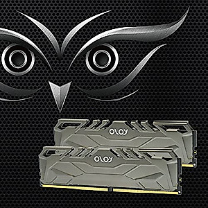 OLOy DDR4 RAM 32GB (2x16GB) 2666 MHz CL19 1.2V 288-Pin Desktop Gaming UDIMM (MD4U1626190BHIDA)