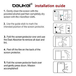 beukei (3 Pack) Compatible for Samsung Galaxy A03s Screen Protector Tempered Glass, Touch Sensitive,Case Friendly, 9H Hardness，for Galaxy A03 Core/Galaxy A03s Screen Protector