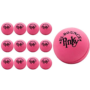 JA-RU Super Bounce Pinky Ball (12 Bouncy Balls) Outdoor Games & Indoor Playground Kids Toys. Massage Therapy Stress Balls. Sports Party Favors & Carnival Prizes in Bulk. 976-12p