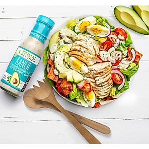 Primal Kitchen Ranch Salad Dressing & Marinade made with Avocado Oil, Whole30 Approved, Paleo Friendly, and Keto Certified, 8 Fluid Ounces