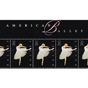 USPS American Ballet (Sheet of 20) 32 Cent Postage Stamps 1998 Scott #3237